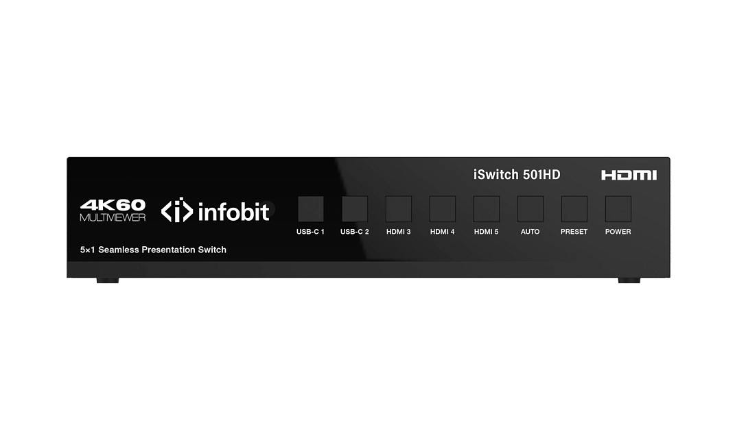Купить Презентационный коммутатор Infobit iSwitch 501HD ...